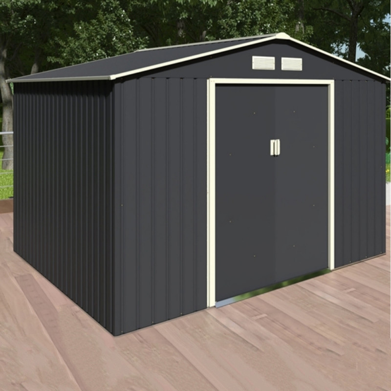 Surenkamas metalinis sandėliukas POLAND XL