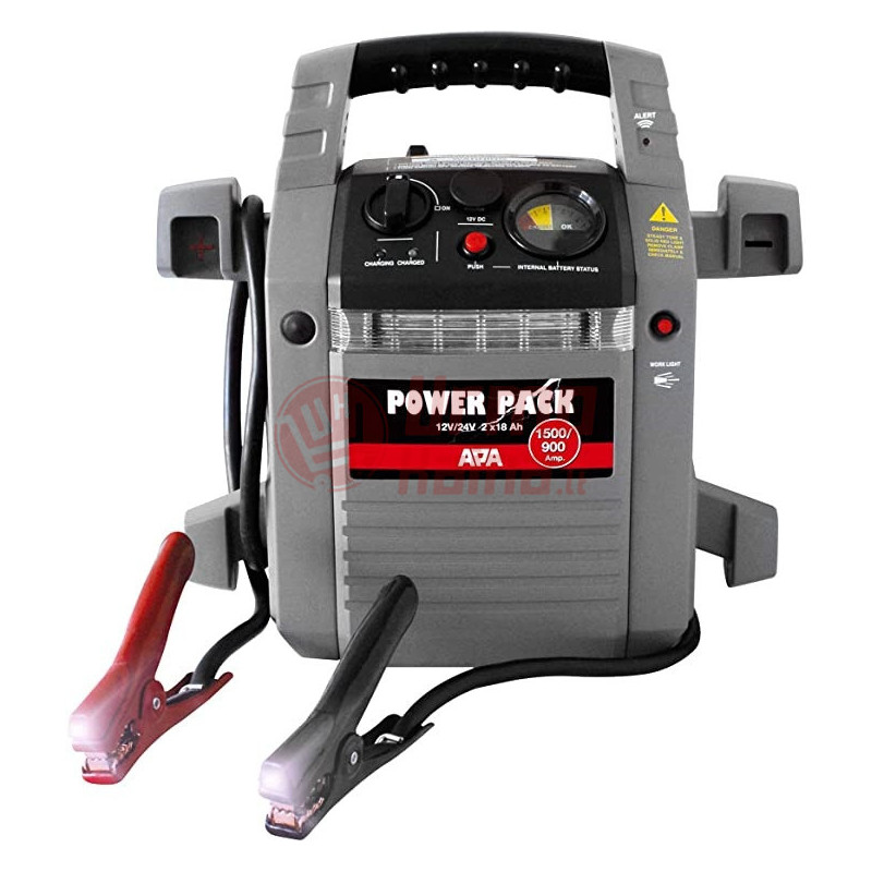 Akumuliatorių užvedėjas / pakrovėjas 900 A / 1500 A 12 V / 24 V BULLY ...