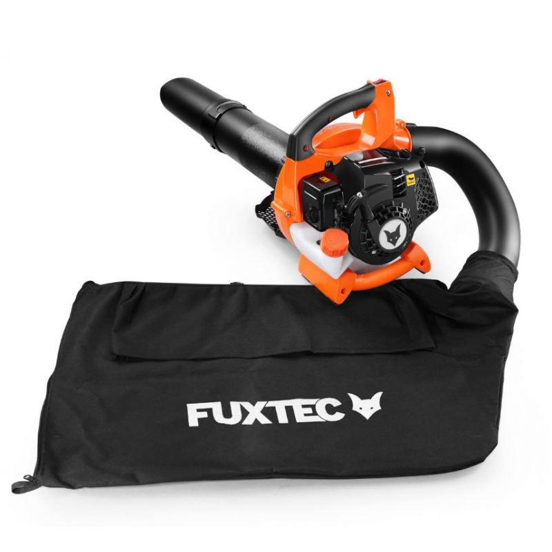 Benzininis lapų pūstuvas - smulkintuvas FUXTEC FX-LBS126 4in1