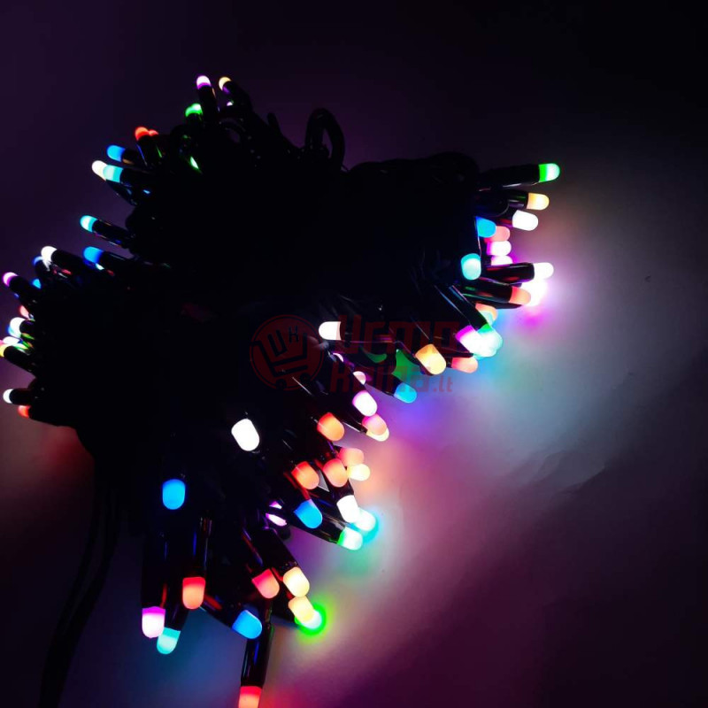 360 LED profesionali lauko girlianda PRO PLIUS RGB CL8 IP67
