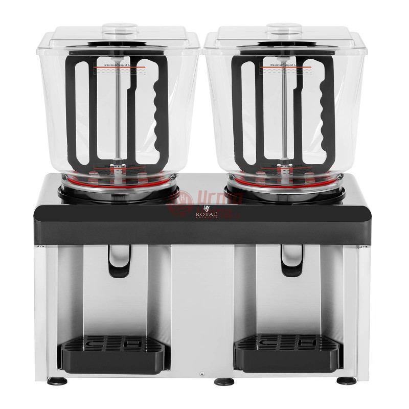Sulčių dispenseris - 2 x 25 L - Royal Catering - aušinimo sistema