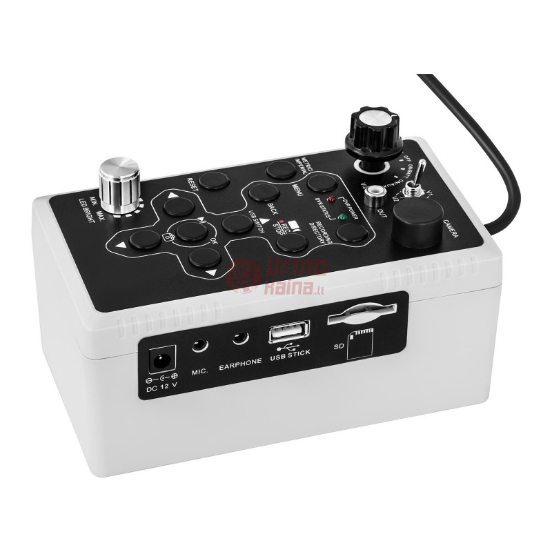 Endoskopinė kamera - 20 m - 12 LED - 7" ekranas