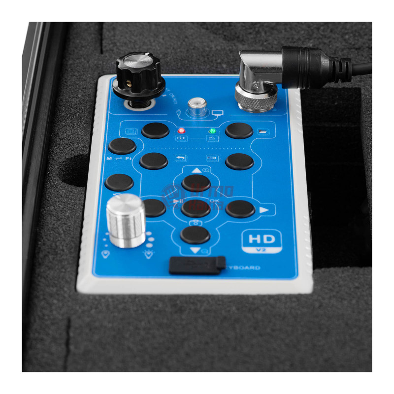 Endoskopinė kamera - 30 m - 12 LED - 7" IPS spalvotas ekranas