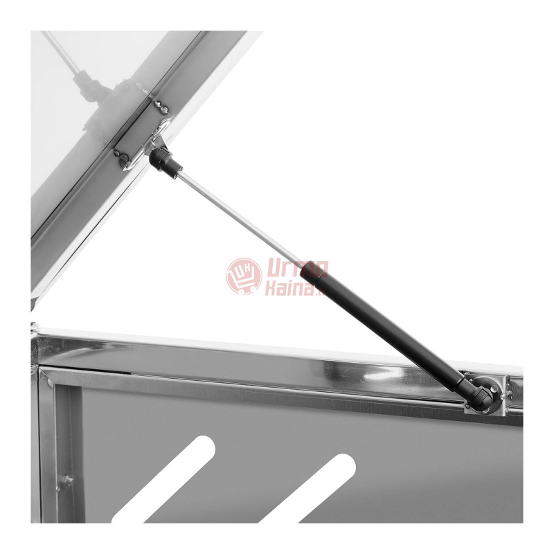 Šiukšlių dėžės spinta - 240 L - įstrižos oro angos