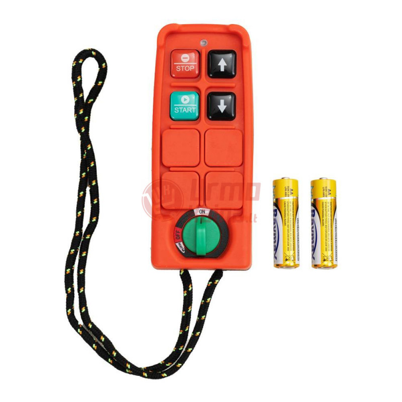 Kėlimo gervė - 1350 W - 800 kg - 12 m - su nuotolinio valdymo pultu