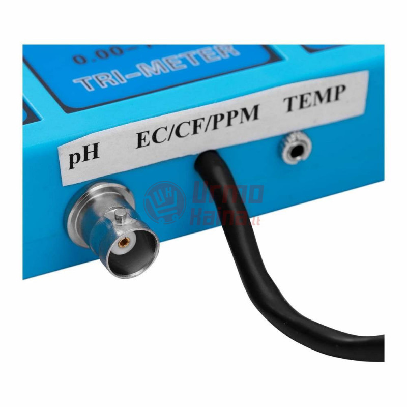 Skaitmeninis vandens skaitiklis – Temperatūra – pH – EC – TDS – CF