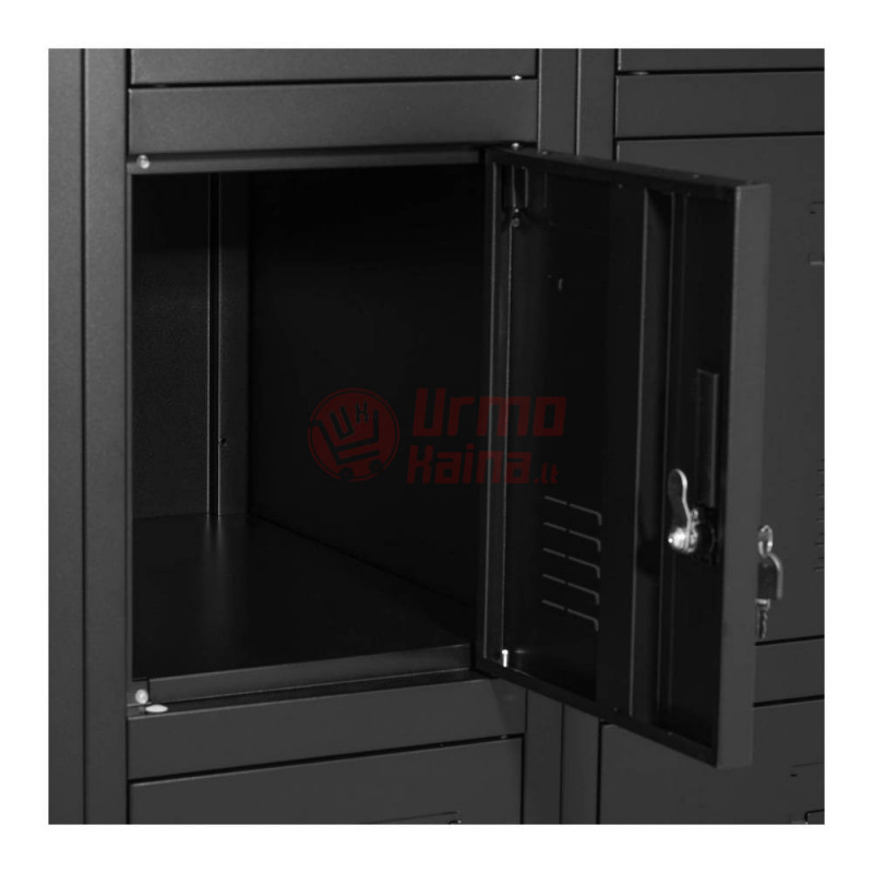 Spintelė - 15 lentynų - rakinama - 200 kg