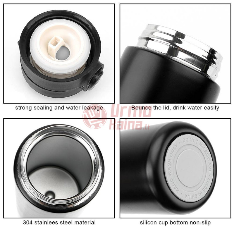 Termo puodelis su ekranu 420 ml