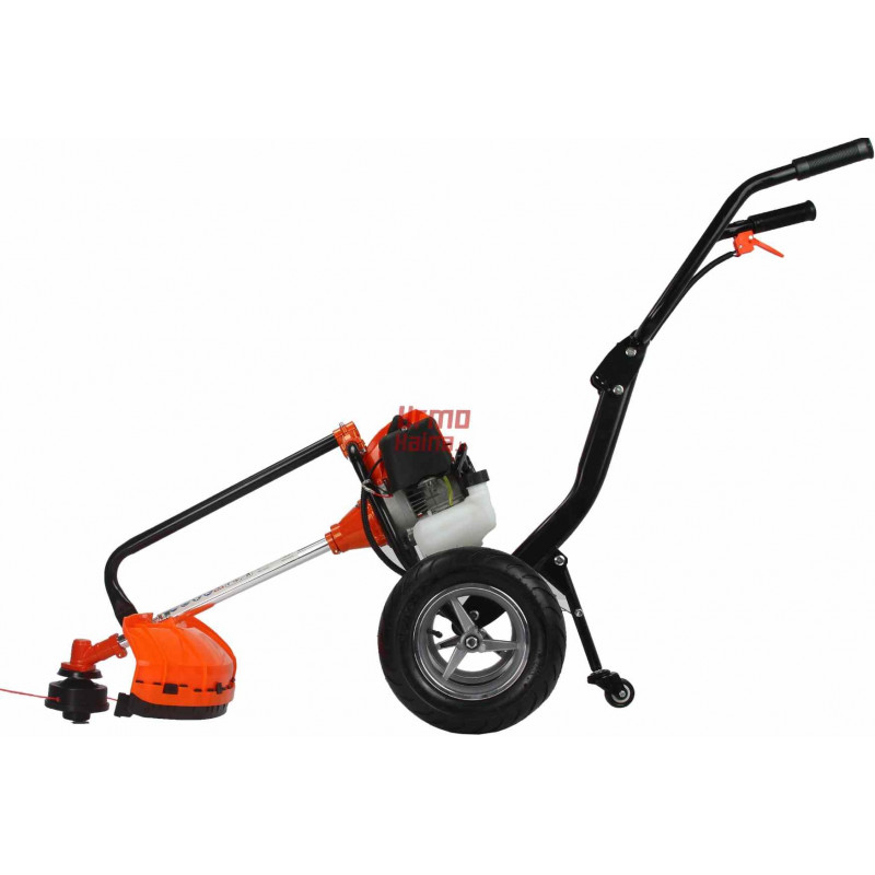 Benzininė žoliapjovė - trimeris ant ratukų DEMON 1,4 kW