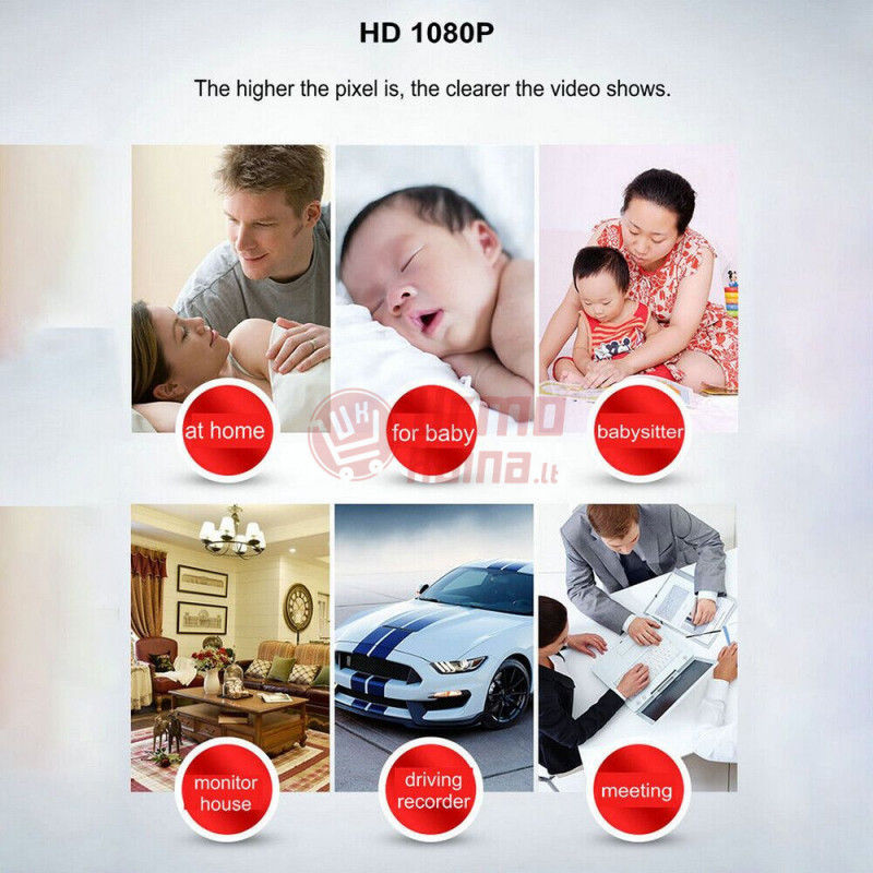 Nešiojama mini vaizdo kamera SBK2