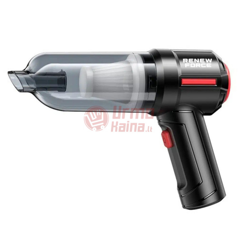 Belaidis rankinis dulkių siurblys RF1 + antgaliai