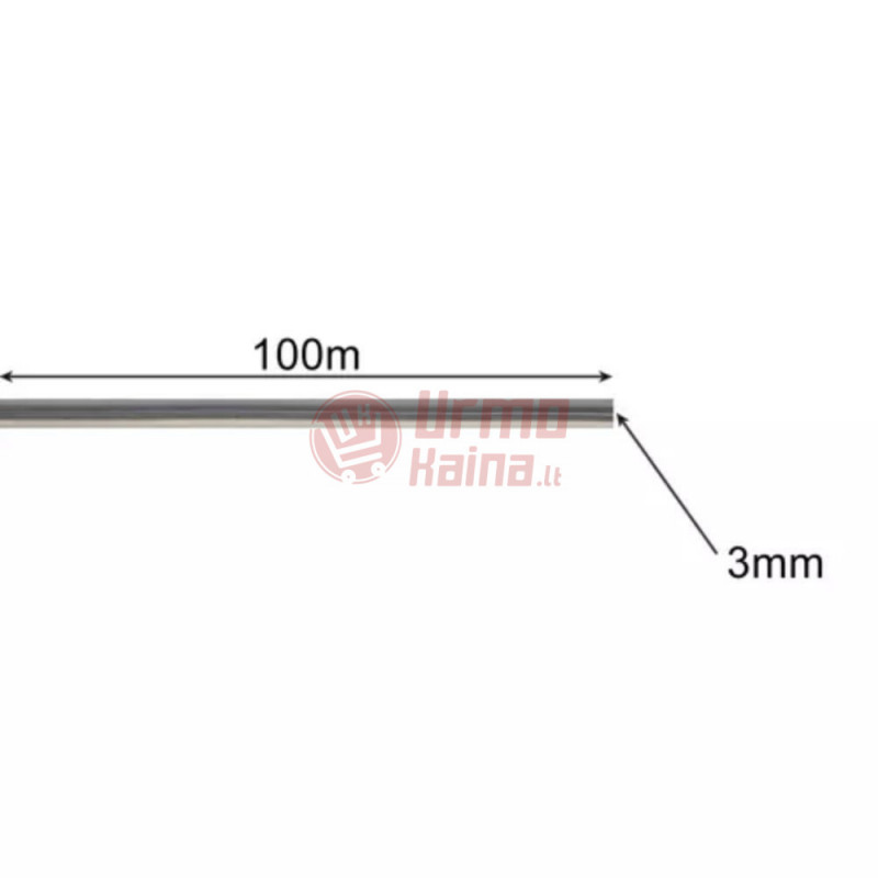 Trimerio pjovimo lynas su viela 3 mm x 100 m