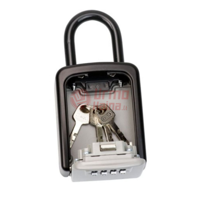 Kodinė dėžutė raktams su spyna KBX-04 plastikinė