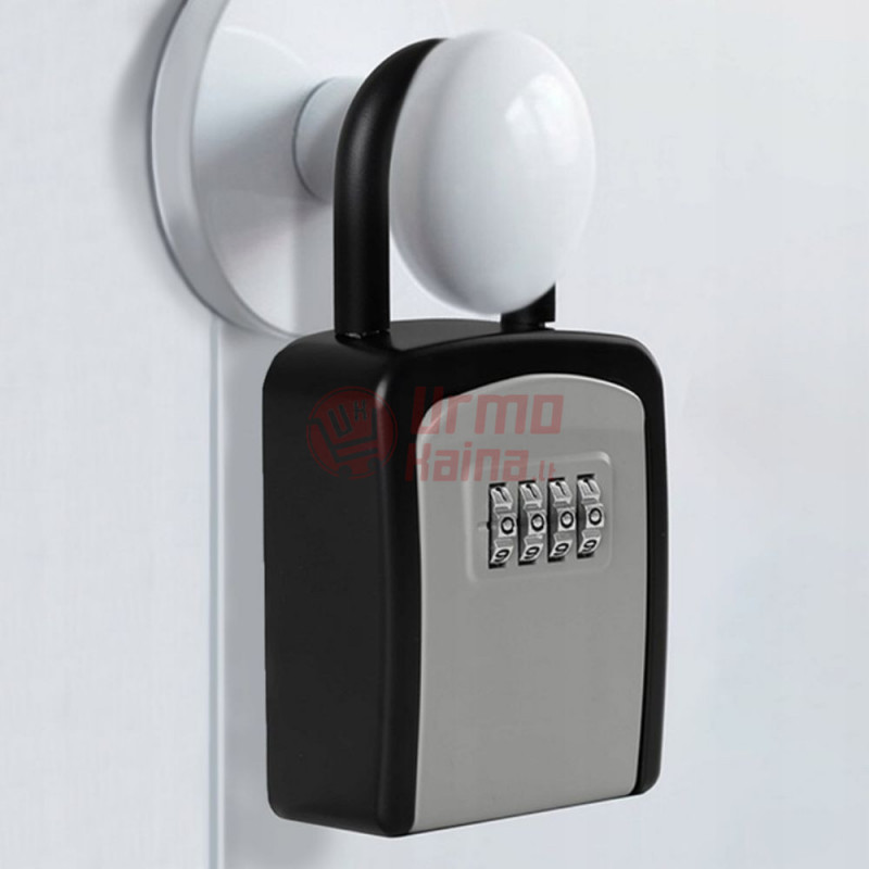 Kodinė dėžutė raktams su spyna KBX-04 plastikinė