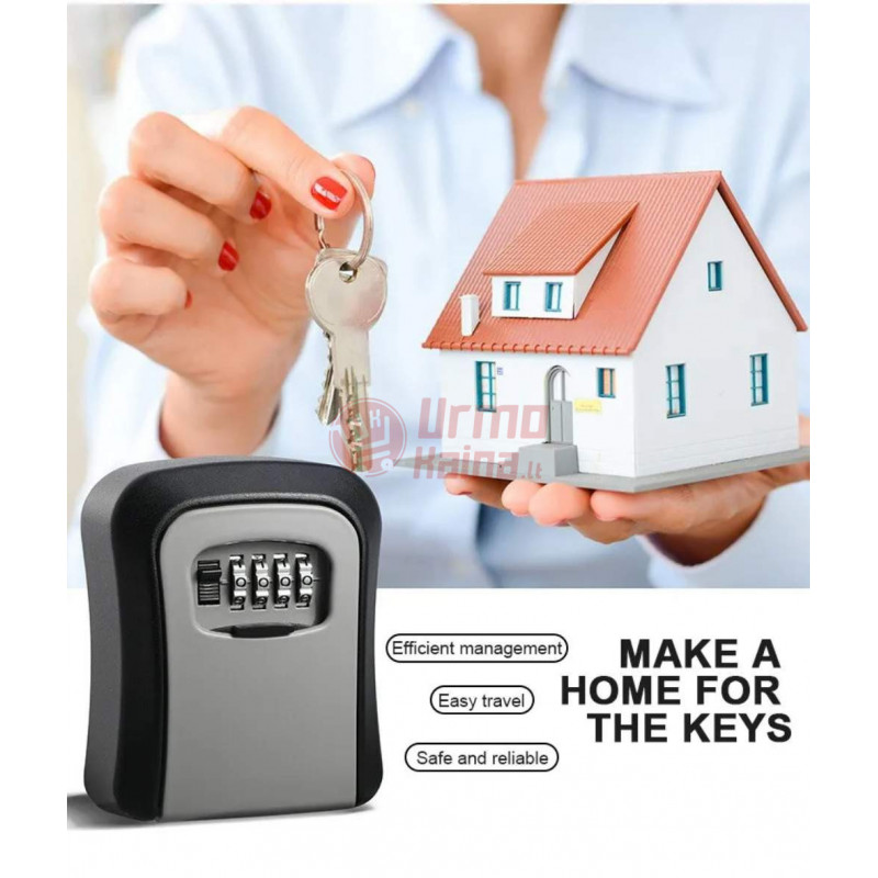 Kodinė dėžutė raktams MTC 12x9 cm