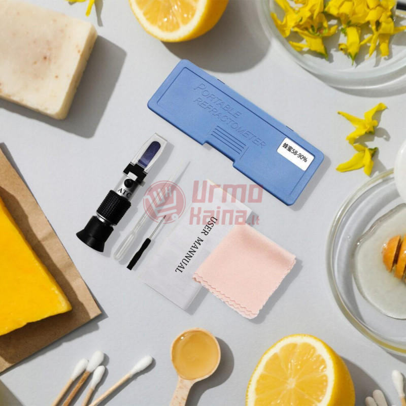 Refraktometras medui