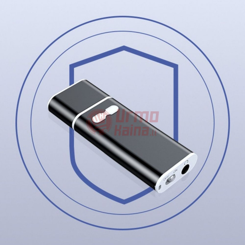 Diktofonas - USB atmintinė su ausinėmis Q13, 8GB