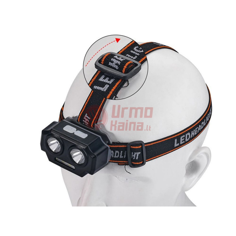 Įkraunamas prožektorius ant galvos XHP30