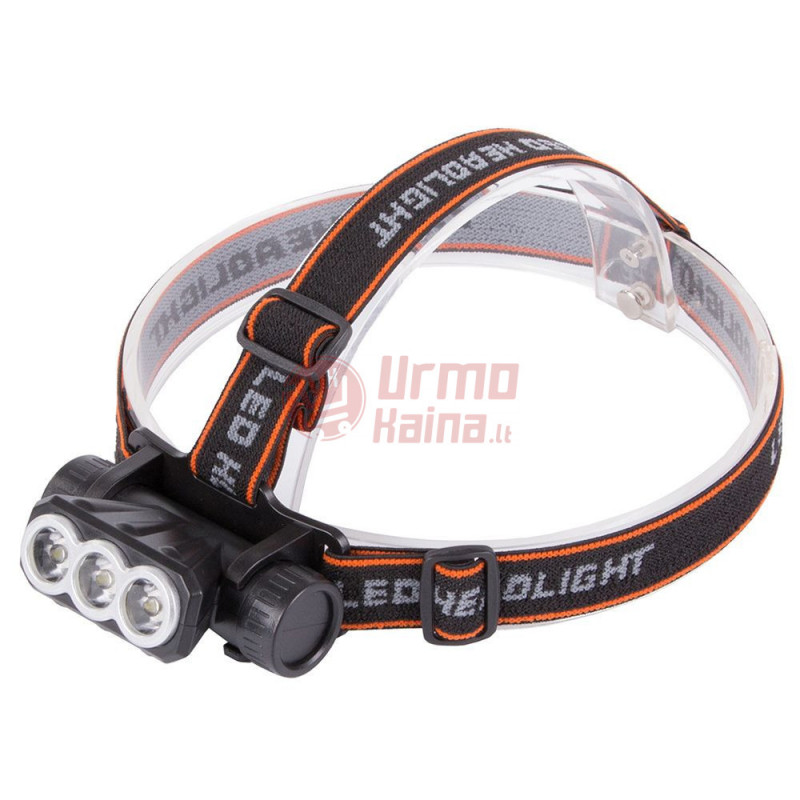 Įkraunamas prožektorius ant galvos X3