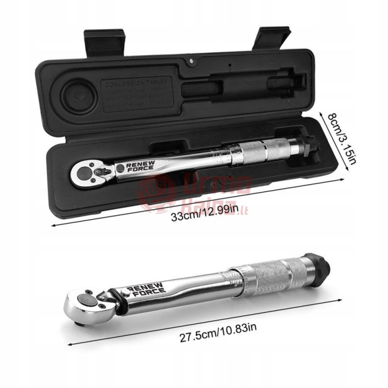 Dinamometrinis raktas RF 1/4 5-25 Nm