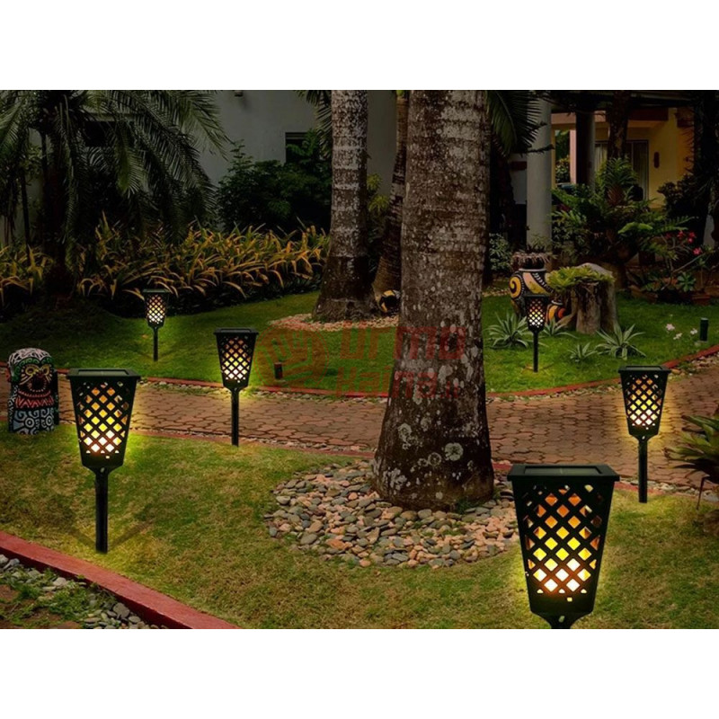 Lauko šviestuvas su saulės baterija Dancing Tiki Light