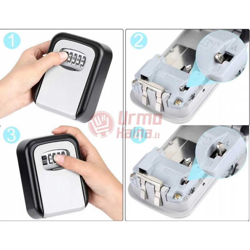 Kodinė dėžutė raktams KBX-05