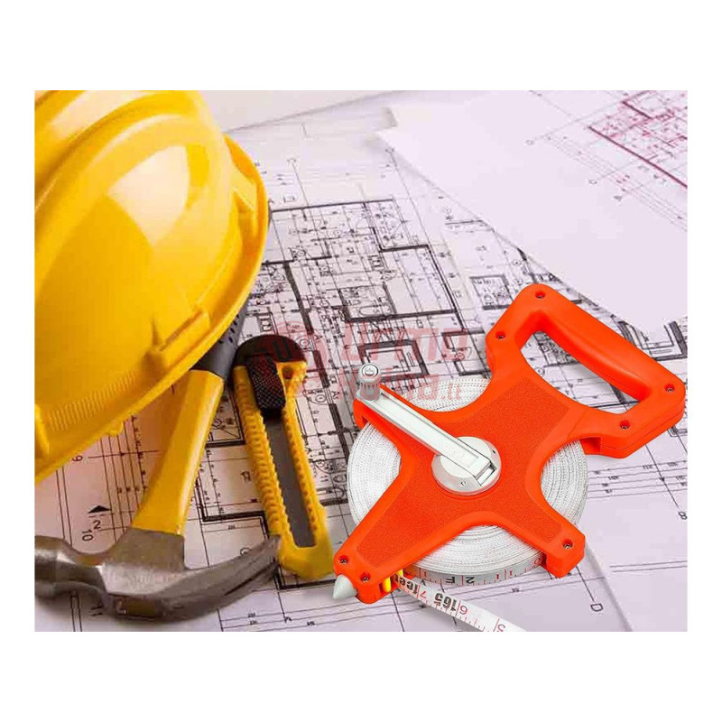 Lanksti matavimo ruletė 30 m