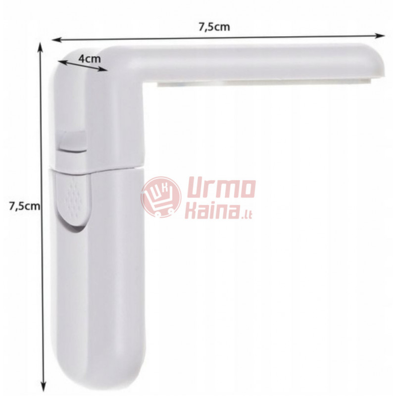 Priklijuojama stalčių ir spintelių apsauga nuo vaikų 4 vnt.