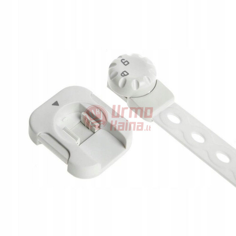 Priklijuojama stalčių ir spintelių apsauga nuo vaikų 6 vnt. CP05