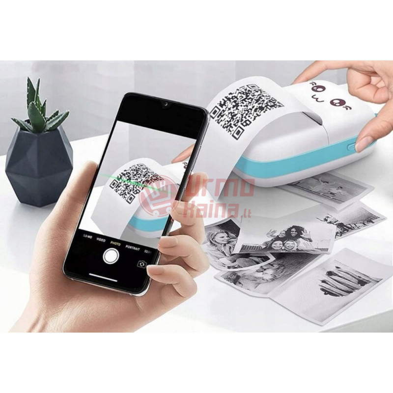 Terminis mini spausdintuvas CAT 11in1 + termo popierus ir lipnios ...