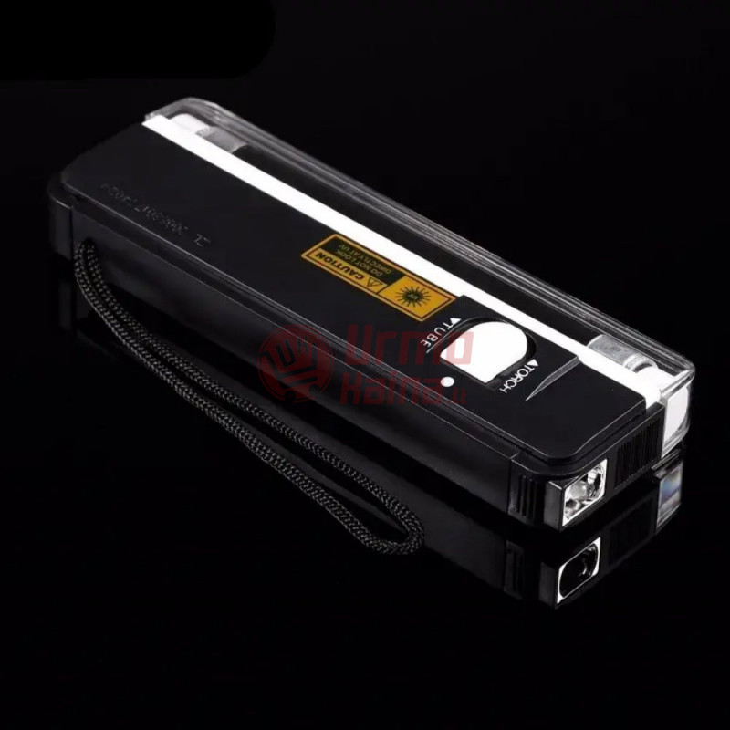 Ultravioletinis valiutos detektorius - prožektorius, 4xAA