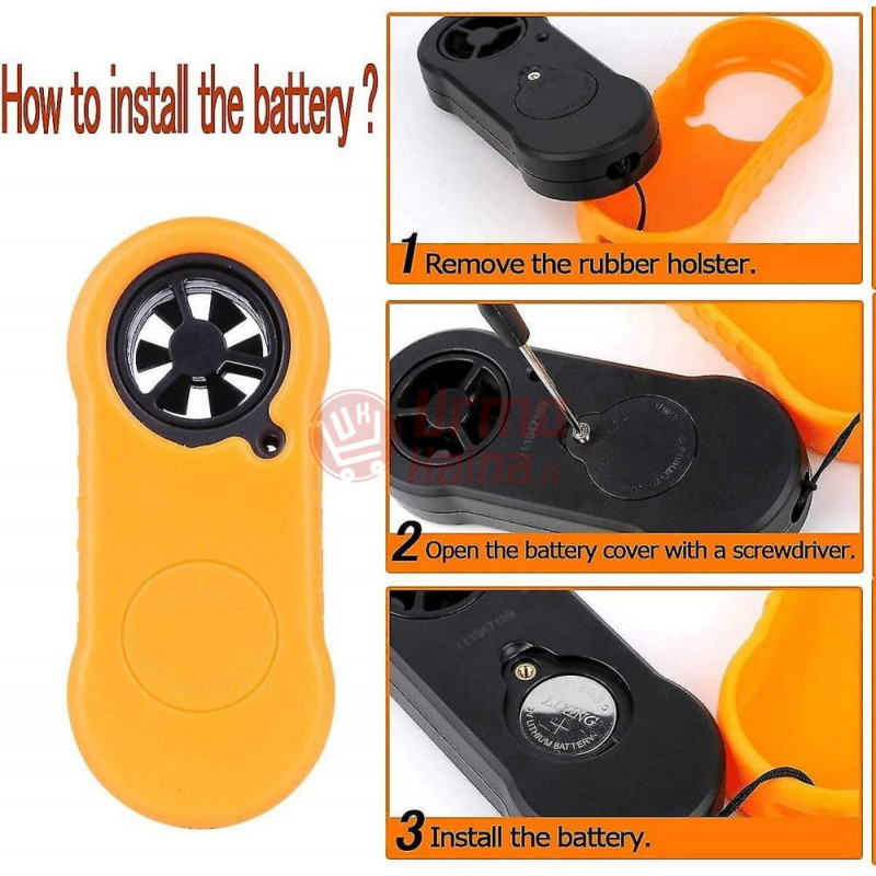 Anenometras mini KG23