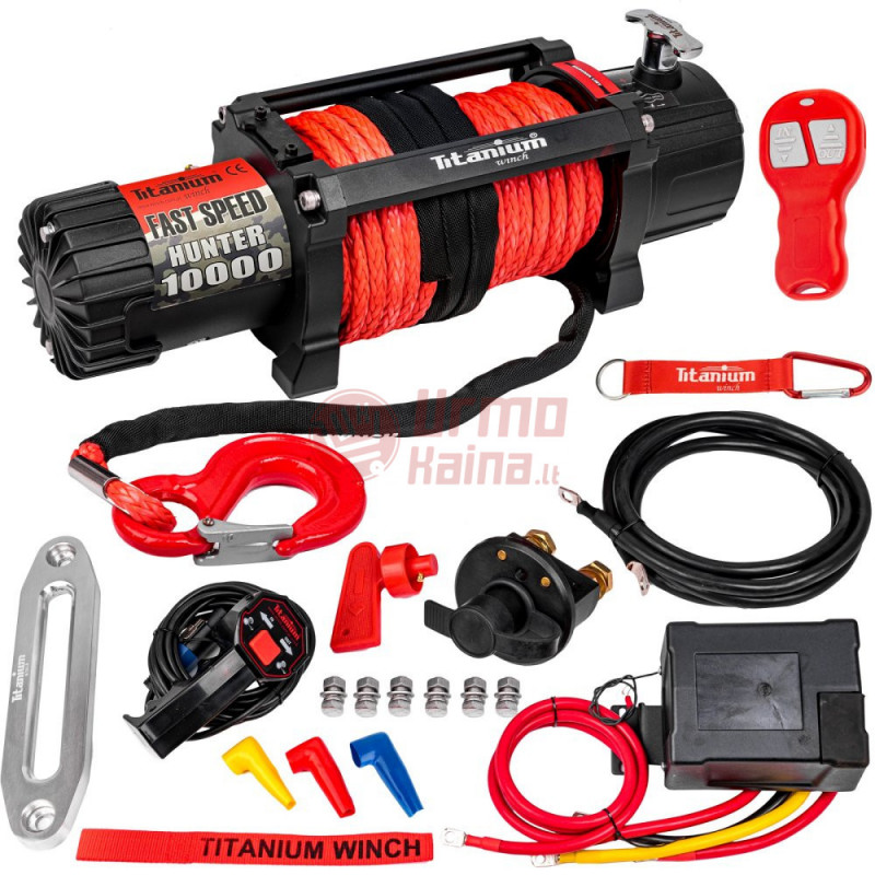 Elektrinė gervė ARCTICA 12 V 4535 kg 104:1