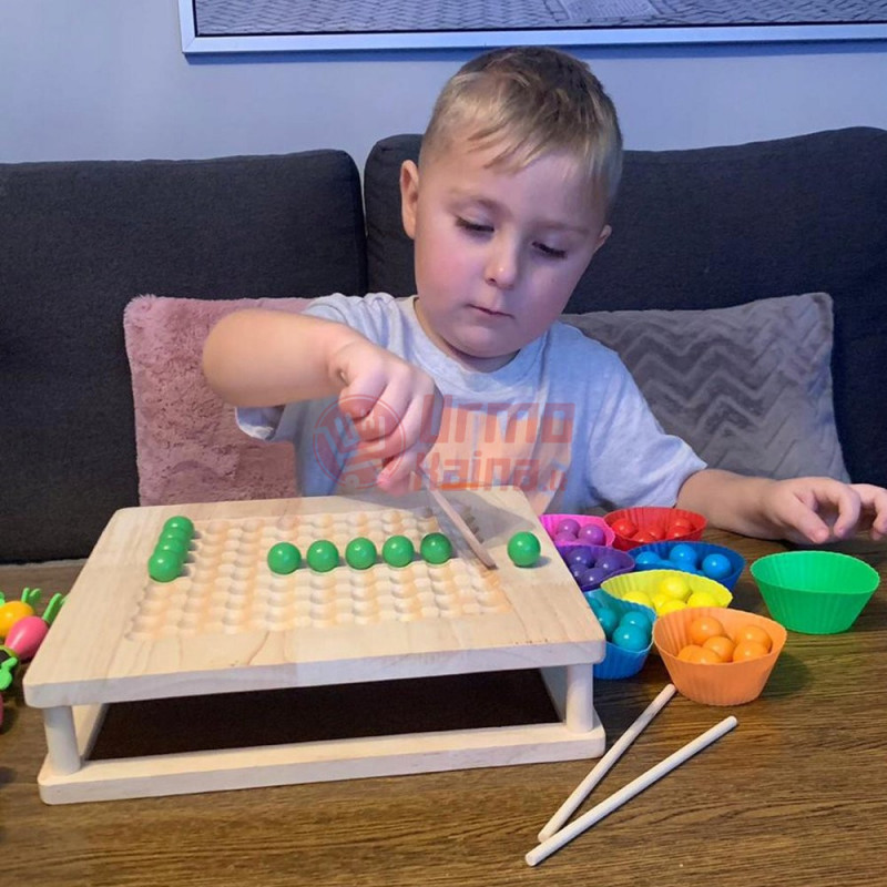 Stalo žaidimas Ferma + Burbulai 2in1