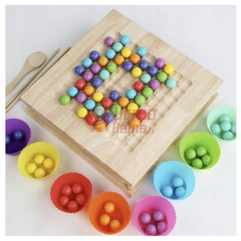 Stalo žaidimas Ferma + Burbulai 2in1