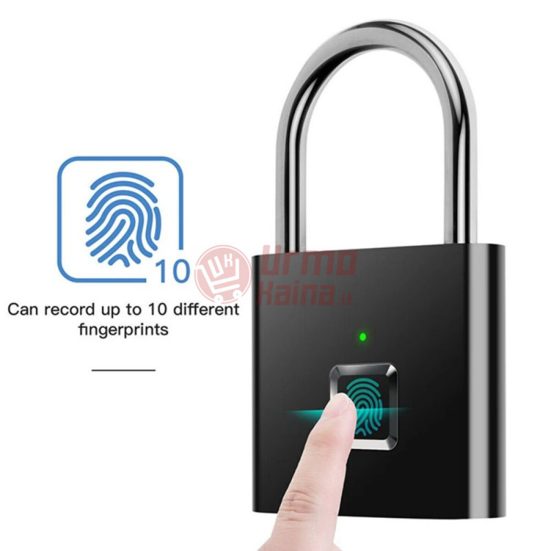 Išmanioji spyna, atrakinama piršto antspaudu SL02