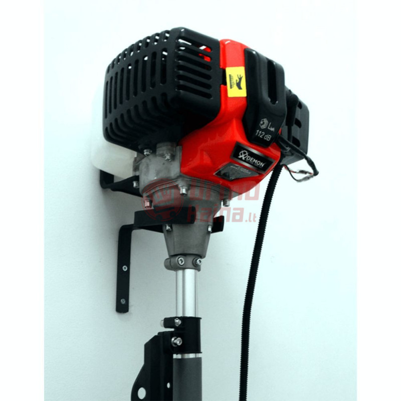 Sieninis laikiklis trimeriui