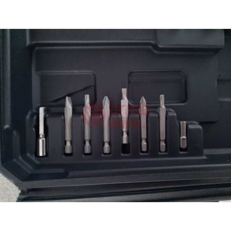 Akumuliatorinis suktuvas-gręžtuvas, 2 akumuliatoriai su krovikliu + priedai MEISTER MS727