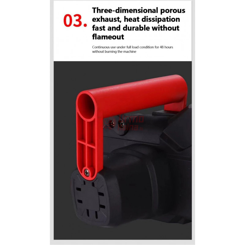 Akumuliatorinis grandininis pjūklas 1200W, 30 cm E1