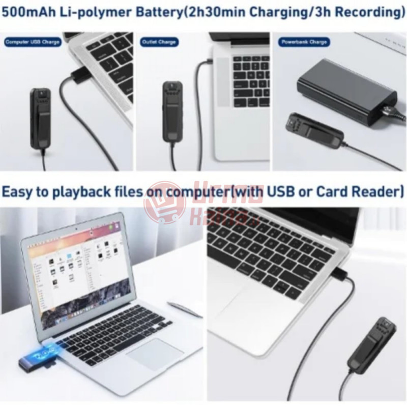 Nešiojama mini vaizdo kamera L7