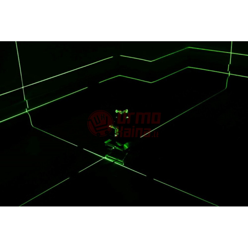 Linijinis lazerinis nivelyras su trikoju 4D, 16 eilučių 360° RF01