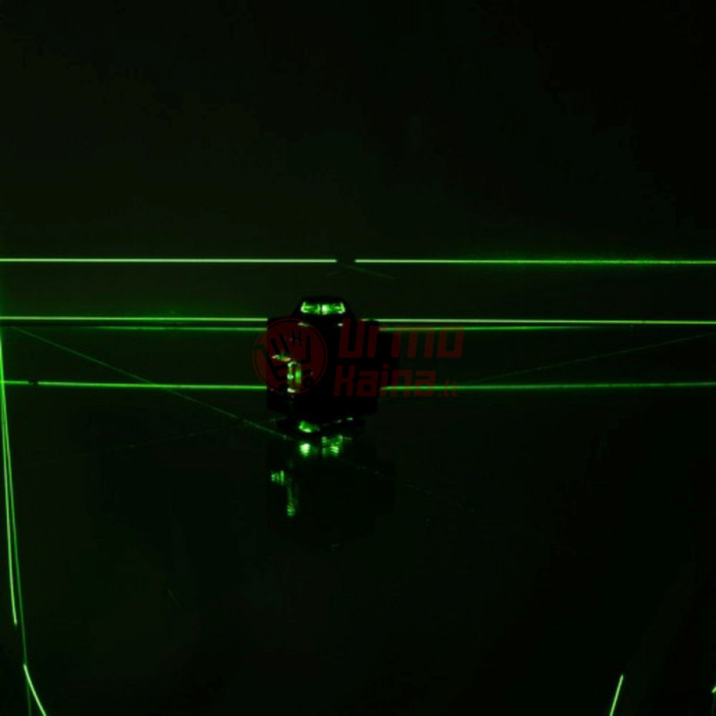 Linijinis lazerinis nivelyras 4D, 16 eilučių 360° RN01E