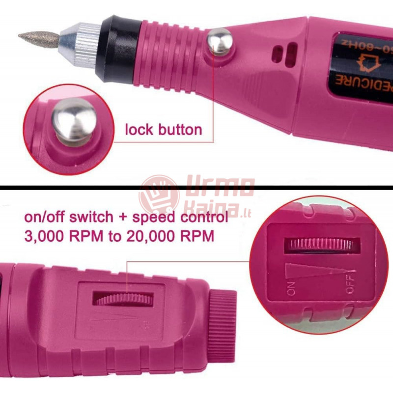 Nagų šlifavimo aparatas - freza "M9 PLUS"