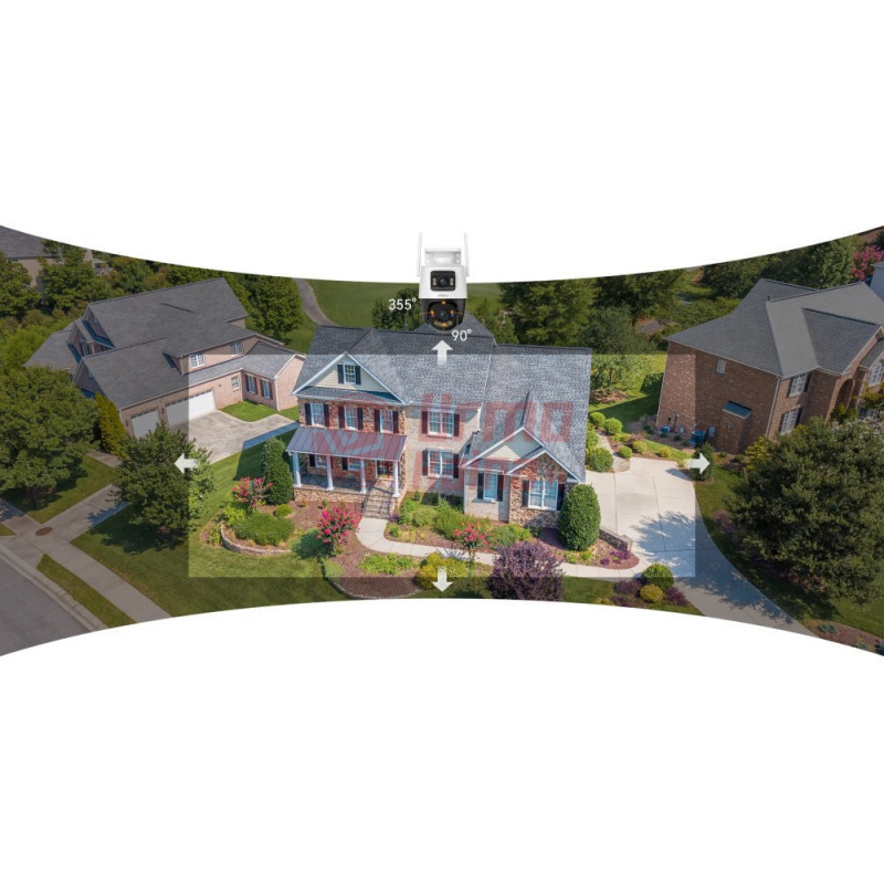 IP stebėjimo kamera IMOU Cruiser Dual 2 Pro 4MP+4MP