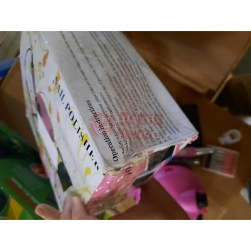 Nagų šlifavimo aparatas - freza DM-202 65W, rožinė (Prekė su defektu ...