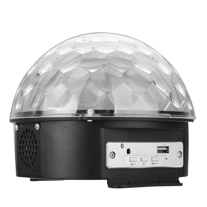 LED Disco rutulys su MP3 grotuvu