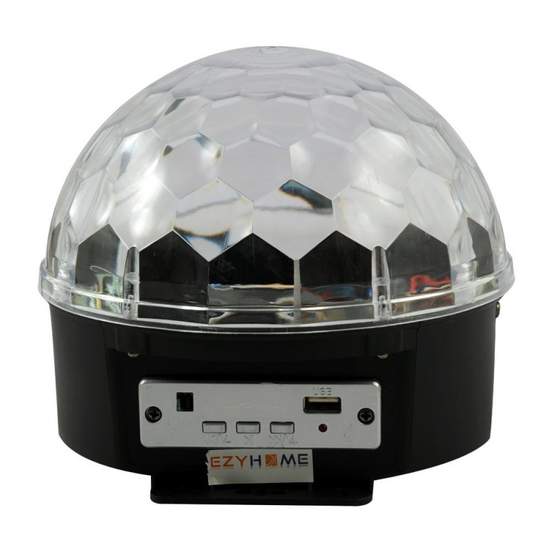 LED Disco rutulys su MP3 grotuvu