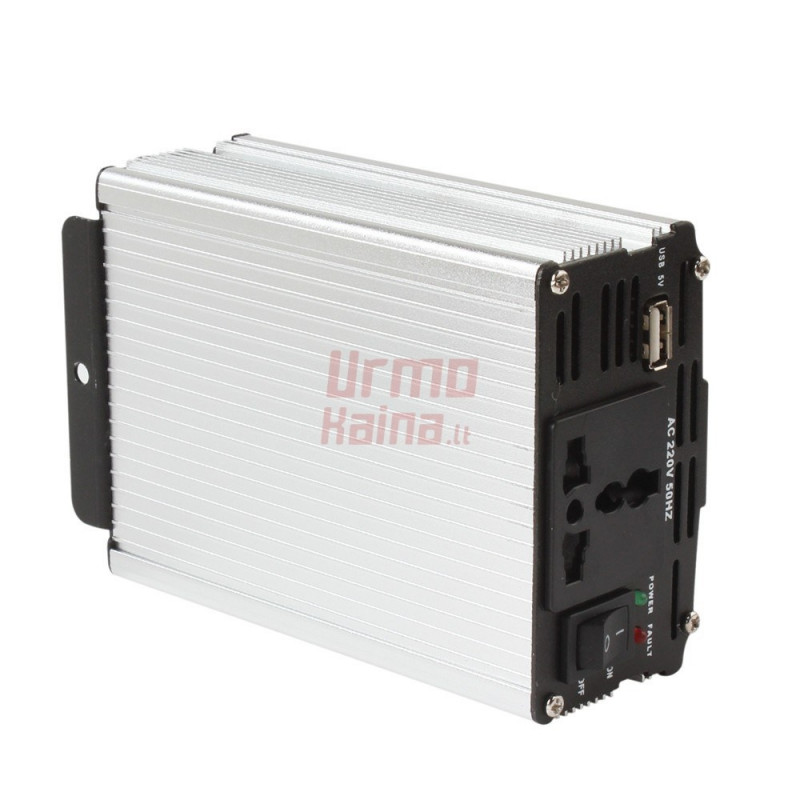 Automobilinis Inverteris DC12V į AC220V 500W | UrmoKaina.lt
