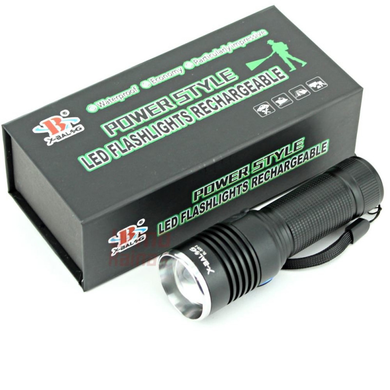 Rankinis lęšinis prožektorius X16 su UV