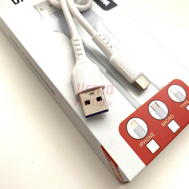 Laidas USB-A į USB-C, 1 m, TLC 06